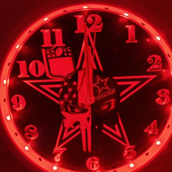 NFL | Wall Decor | Dallas Cowboys Clock | Poshmark